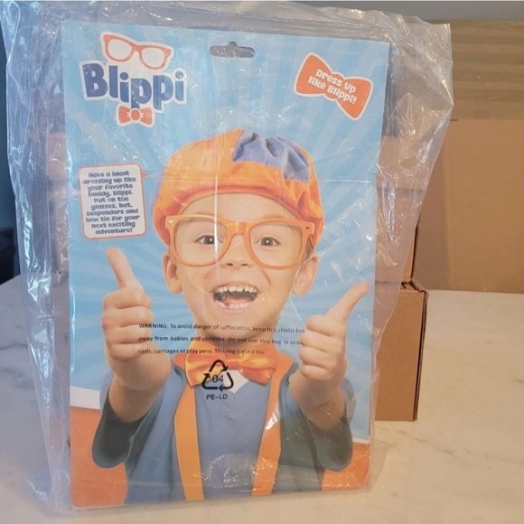 Blippi | Costumes | Nwt 4 Piece Blippi Costume | Poshmark